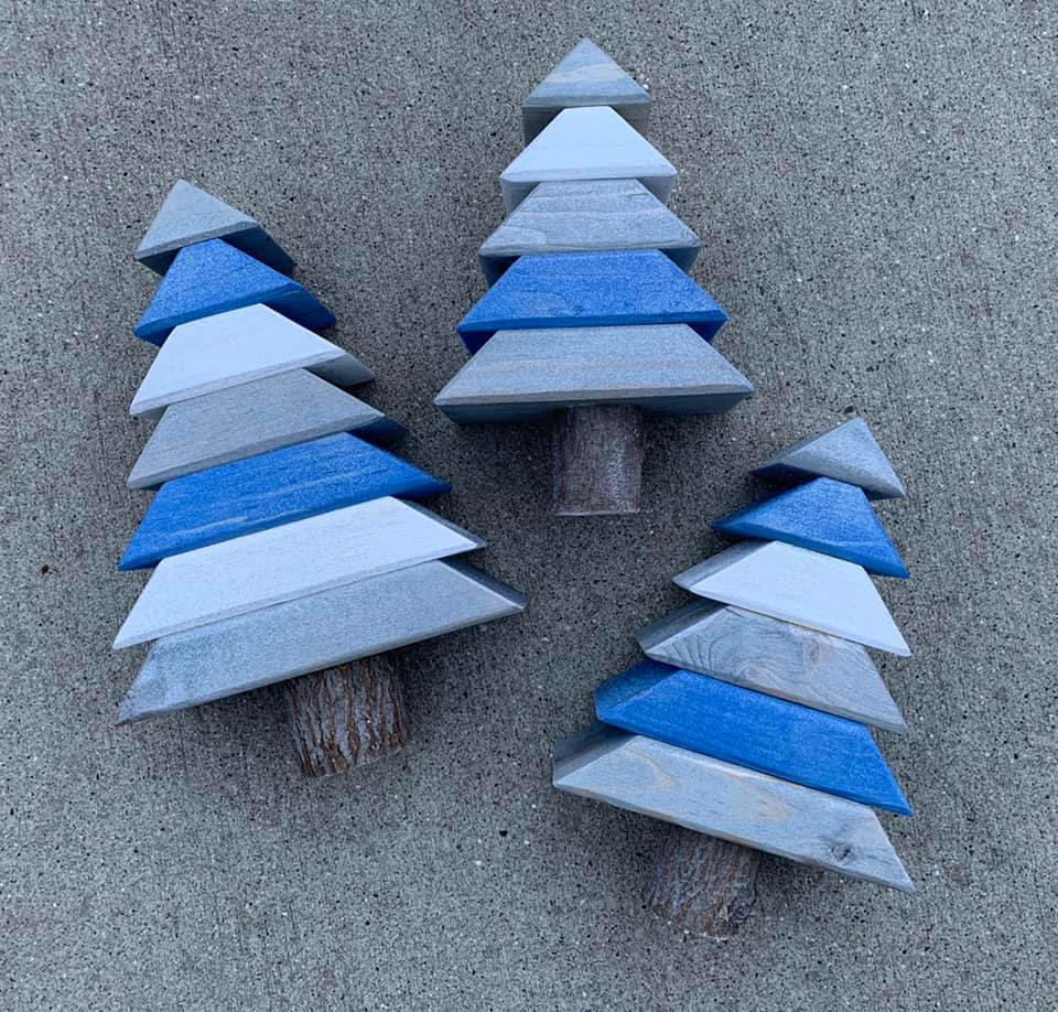 Chunky Sparkle Trees – Sharp Custom Creations